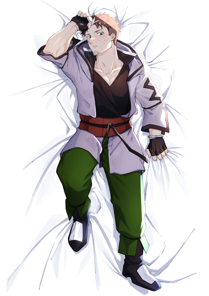 The Big ImageBoard (TBIB) - 1boy absurdres bara beryl gardernant black ...