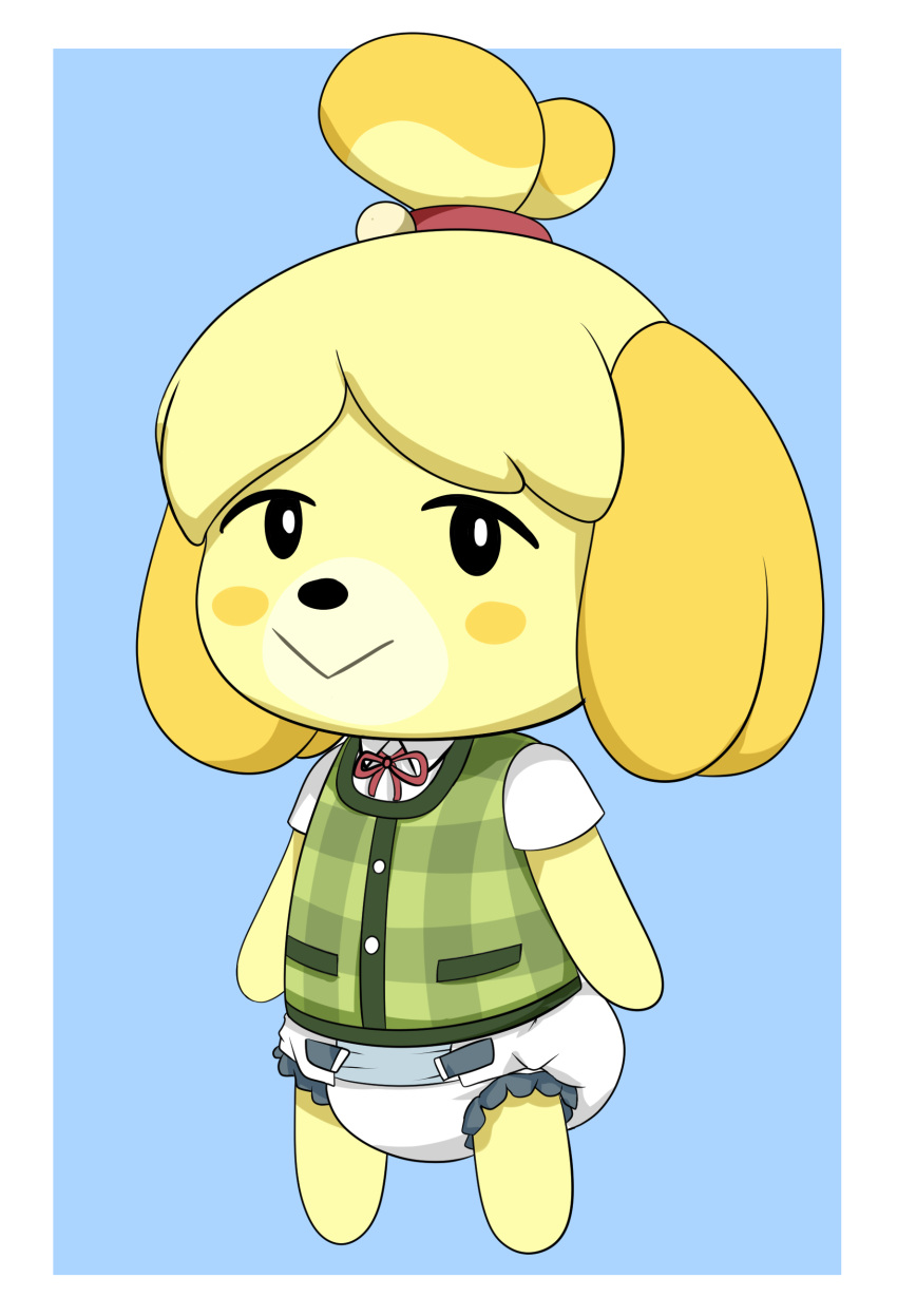 The Big ImageBoard (TBIB) - absurd res accessory animal crossing anthro blush canid canine canis ...