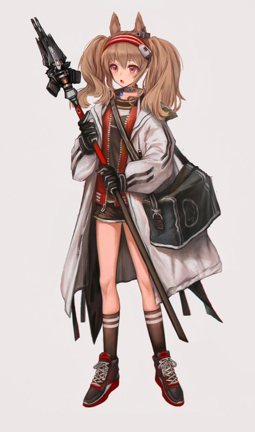 The Big ImageBoard (TBIB) - 1girl :o absurdres angelina (arknights ...