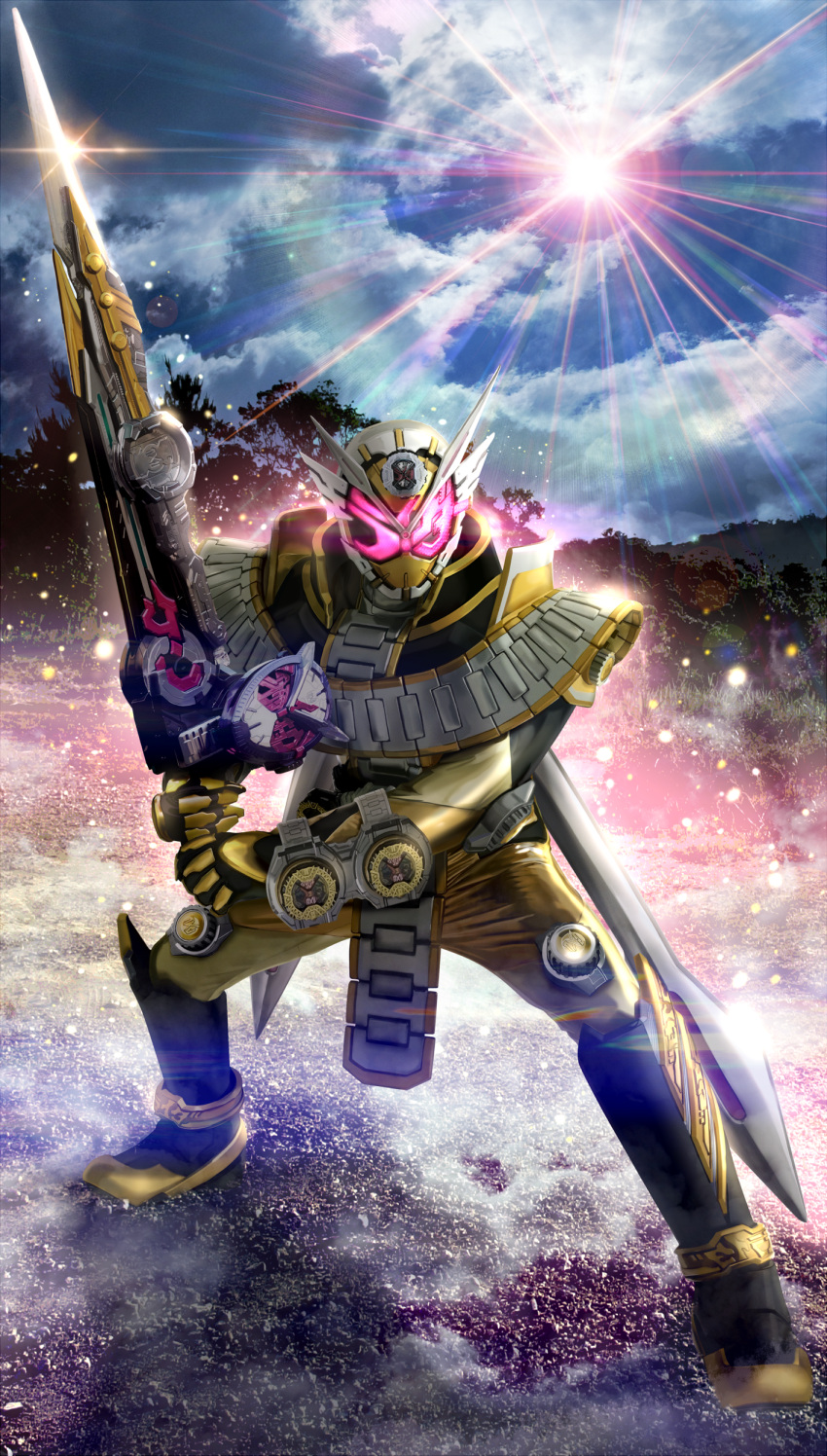 The Big ImageBoard (TBIB) - 1boy absurdres alternate costume armor back ...