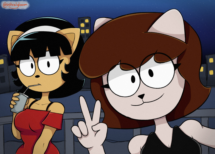 The Big ImageBoard (TBIB) - 2022 a kitty bobo show anthro astralgloom black hair bra strap brown ...